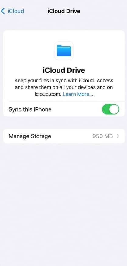 How To Fix ICloud Drive Is Loading Error On IPhone And IPad