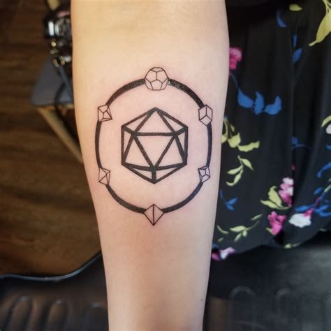 I Wish There Were More Ideas For Dice Set Tattoos Than Dice In A