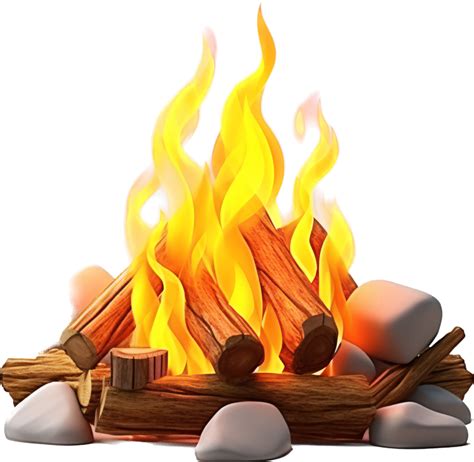 Campfire Png With Ai Generated 33504159 Png