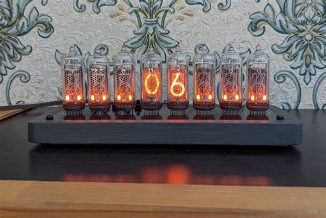 Часы Nixie Clock Divergence Meter Пикабу