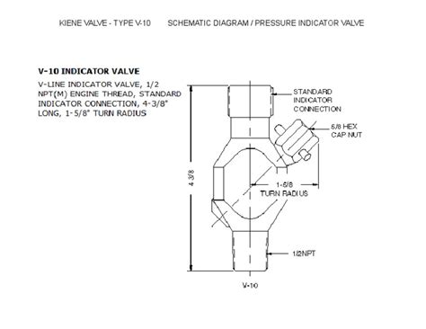 Kiene Valve Type V 10 Schematic Diagram Pressure Indicator Valve Pdf