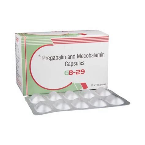 Pregabalin And Mecobalamin Capsules At ₹ 139 Box Pregabalin Capsules And Tablets In Nagpur Id