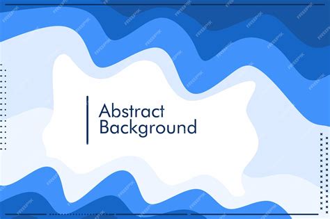 Premium Vector Dynamic Abstract Background Illustration In Flat Design With Blue And White Color