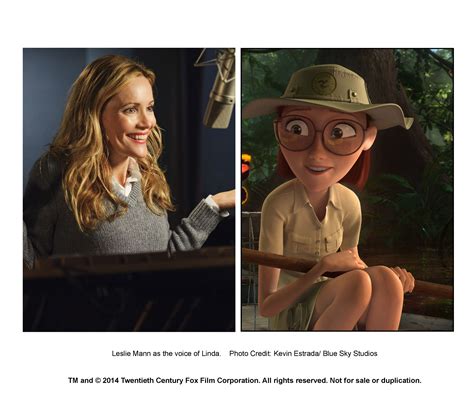 Rio 2 Promo Still 2014 Leslie Mann As The Voice Of Linda Gunderson