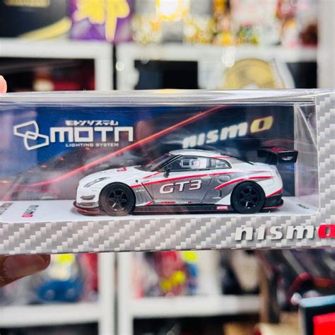 Kyosho 1 64 Die Cast Model Car Nissan Gt R Nismo Gt 3 White