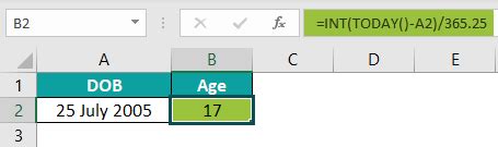 Calculate Age In Excel Top Methods Step By Step Examples