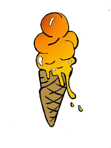 Bart Simpson Ice Cream Cone