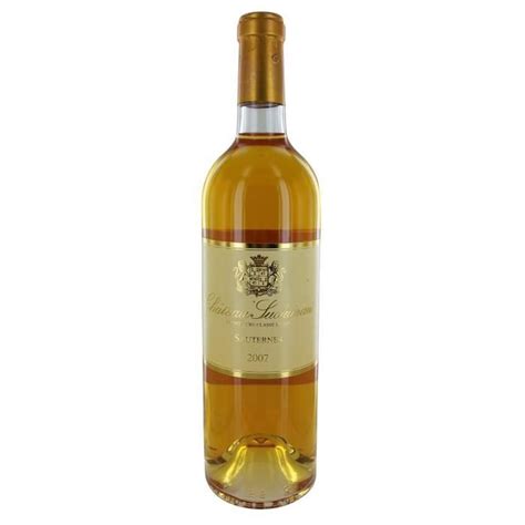 Château Suduiraut 2007 Sauternes Vin Blanc De Bordeaux La Cave