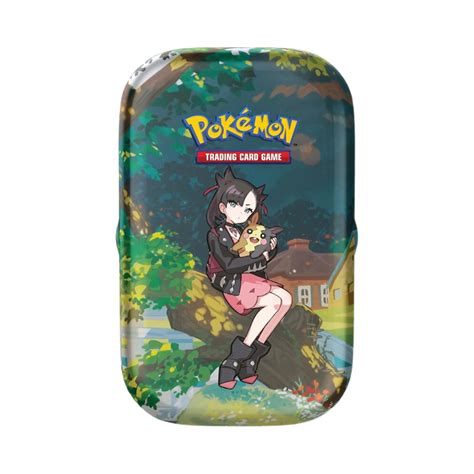 Crown Zenith Mini Tin Marnie And Morpeko Common Lands