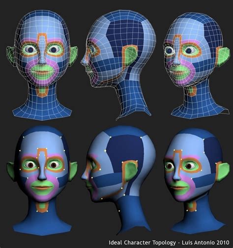 D Topology Ideas Topology Face Topology Character Modeling My Xxx Hot