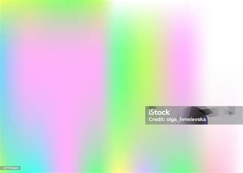 진주빛 배경입니다 레트로 표면 홀로그램 그라데이션 반짝이는 미니멀리스트 템플릿입니다 사이키델릭 블러 그라디언트 크롬 전단지 금속 종이 홀로그램 텍스처 녹색 진주 빛 배경