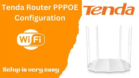 How To Tenda Router Pppoe Configuration Setup Pppoe Connection Pppoe