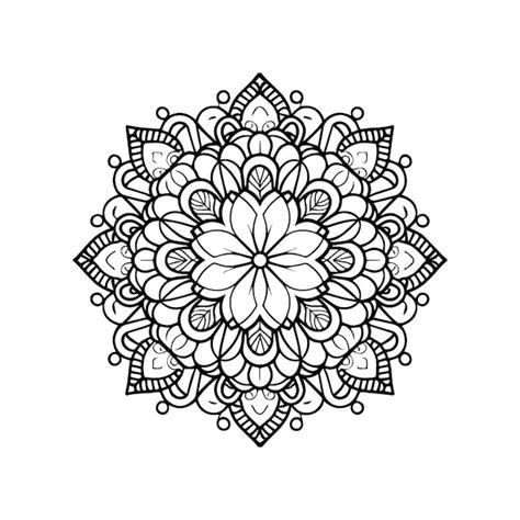 Premium Vector Ornate Objects Coloring Pages Ornate Objects Outline For Coloring Book