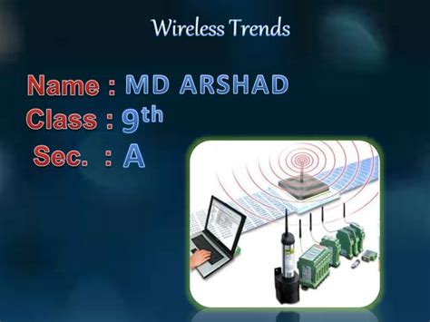 Trends In Wireless Computing Pptx
