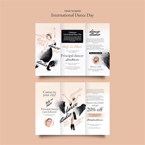 Premium Psd International Dance Day Template Design