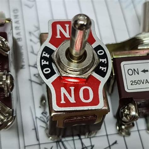 Jual Togle Switch 6 Kaki Spring Taiwan Shopee Indonesia