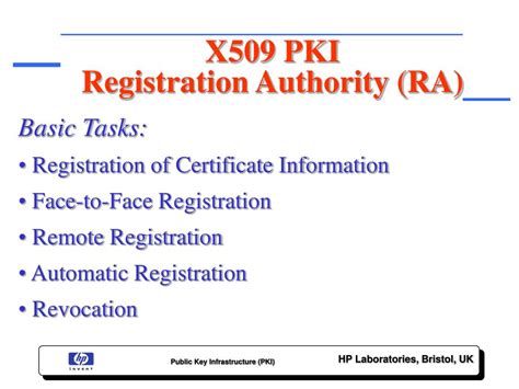Ppt Public Key Infrastructure X509 Pki Powerpoint Presentation