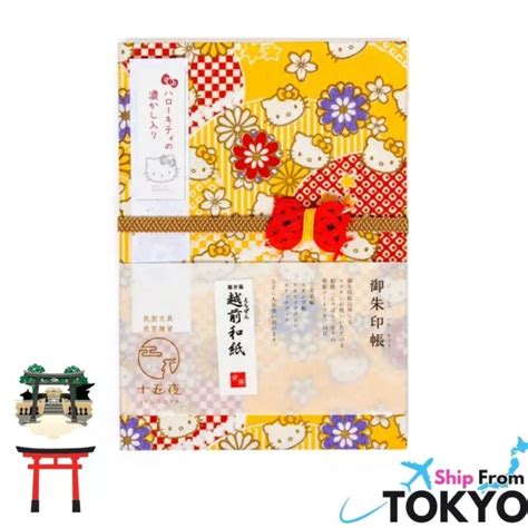 Goshuin Book Hello Kitty Japanese Pilgrimage Stamp Note Book Travel Japan New 64 27 Picclick Au