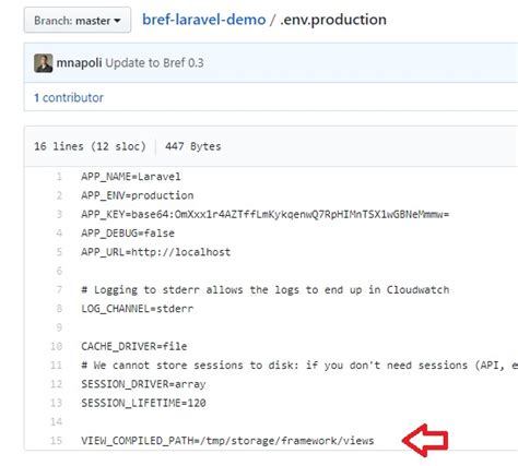 php runtime error with a deployed sample laravel app · issue 210