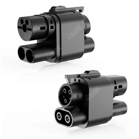 Factory Direct 250kw Dc Charging Adapter New Ccs2 To Ccs1 Ev Connector Fast Charging Ccs2 To