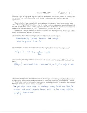 Ap Frq Statistics Ap Frq Statistics AP Statistics Free Response Questions