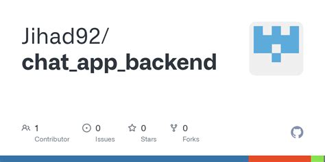 Github Jihad92chatappbackend