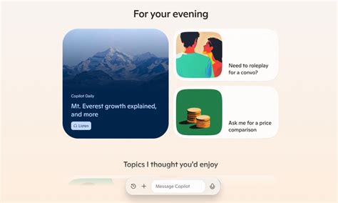 Microsoft Revamps Copilot Ai With A Fresh Ui Copilot Voice Vision And More Beebom