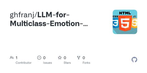 Github Ghfranjllm For Multiclass Emotion Classification In News Articles