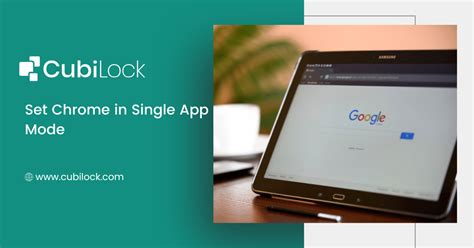Enable Chrome Kiosk Mode With Url Whitelisting Feature