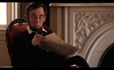Abraham Lincoln — Reenactment Stock Footage