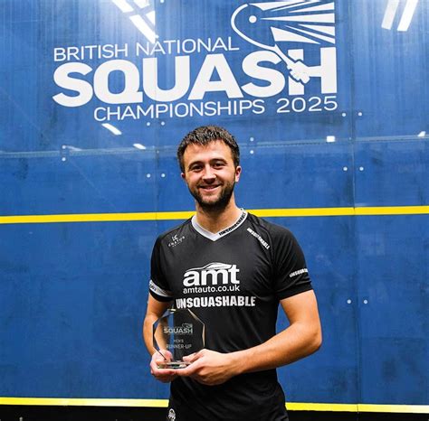 Nick Wall Runner Up At 2025 British National Squash Championships Unsquashable