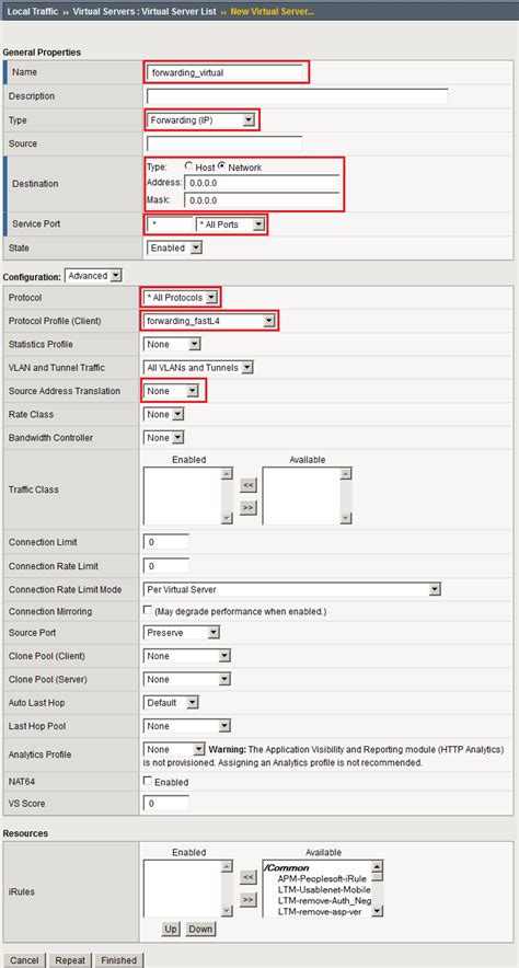 Stateless Routing Through An In Line F5 Ltm