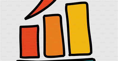 위쪽 화살표가 있는 막대 차트 벡터 Unsplash의 그림 이미지