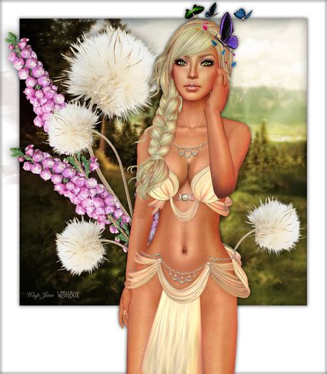 Second Life Marketplace Wishbox Cassiopeia Cream Moon Priestess