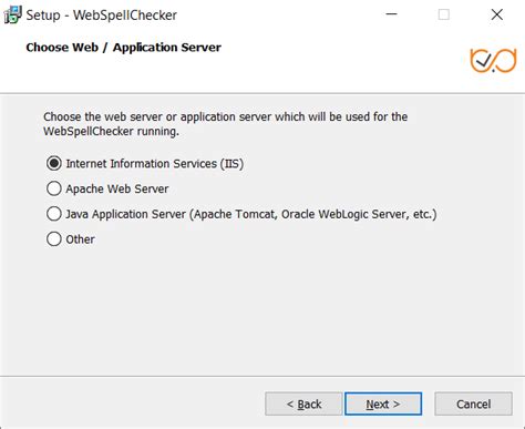 Installing Webspellchecker V5160 On Windows With Iis Webspellchecker Server 55x