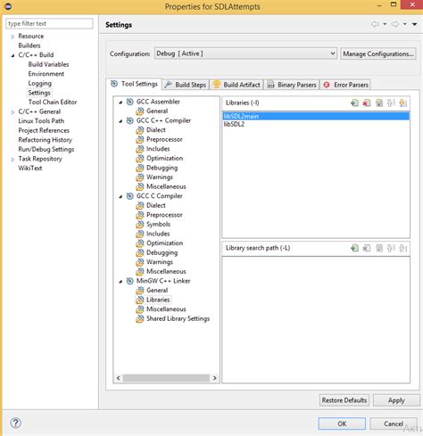C Cannot Find Llibsdl2main Stack Overflow