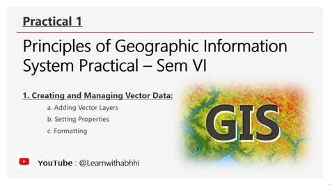 Practical 1 A B C Creating And Managing Vector Data Gis Practical Sem 6