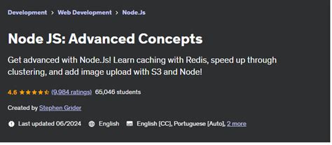 11 Best Nodejs Courses And Certifications For Developers 2025