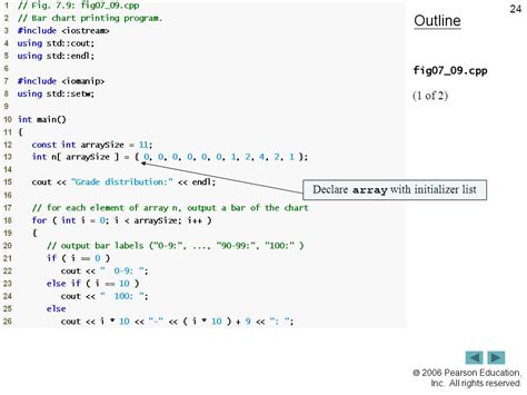2006 Pearson Education Inc All Rights Reserved Arrays And Vectors