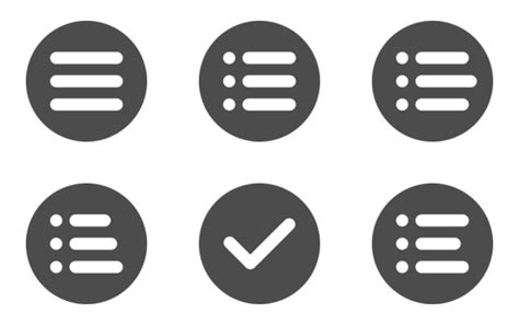 Basic Ui Elements Color Round Icon Pack 72 Svg Icons