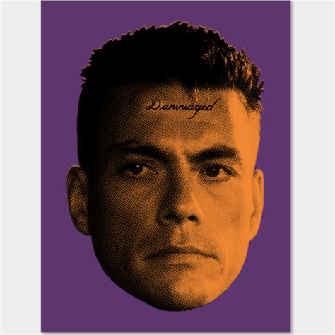 Jean Claude Van Damme Dammaged Forehead Tattoo Jean Claude Van