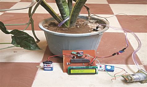 Automatic Plant Irrigation System Using Embedded System