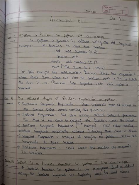 Ass 3 Python Theory Pdf