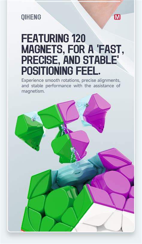 JPEARLY Qiyi QiHeng S2 Magnetic Megaminx Speedcube Cube For Competition Shopee Malaysia