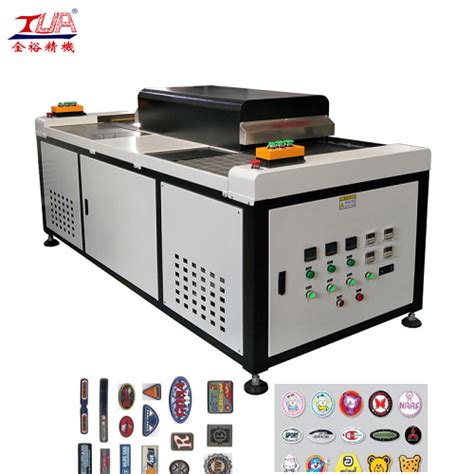 Pvc Rubber Patches Making Machine Jy S02 Jinyu China Manufacturer