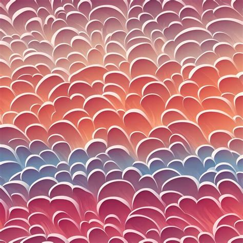 Abstract Gradient Seamless Pattern Premium Ai Generated Image