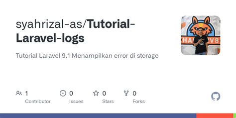 Github Syahrizal Astutorial Laravel Logs Tutorial Laravel 91