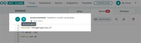 آموزش کار با پلتفرم Arduino Iot Cloud بخش ششم پروژه دیمر Led دیجی اسپارک