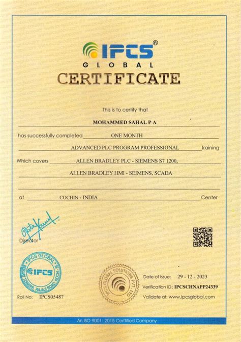 Mohammed Sahal P A On Linkedin Plc Scada Siemens Allenbradley