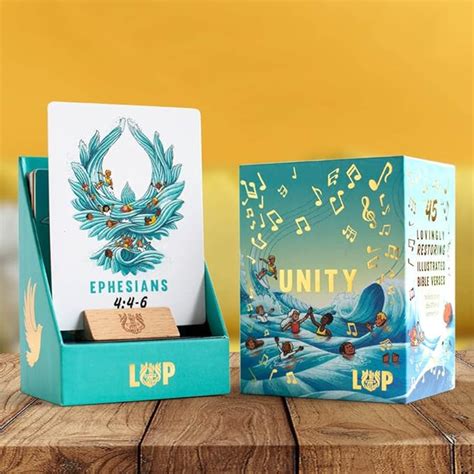 Unity 45 Illustrated Bible Verses Living And Powerful Cumi Uk Stationery